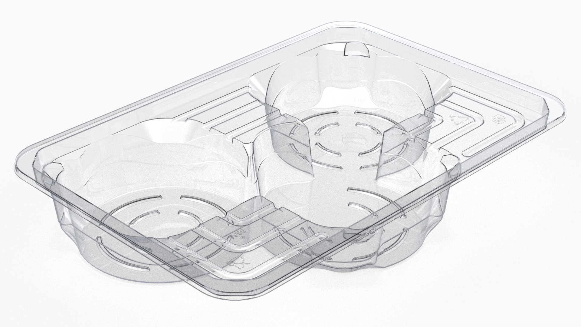 Emballage Rectangle standard 274mm x 187mm BEVT | Plastobreiz